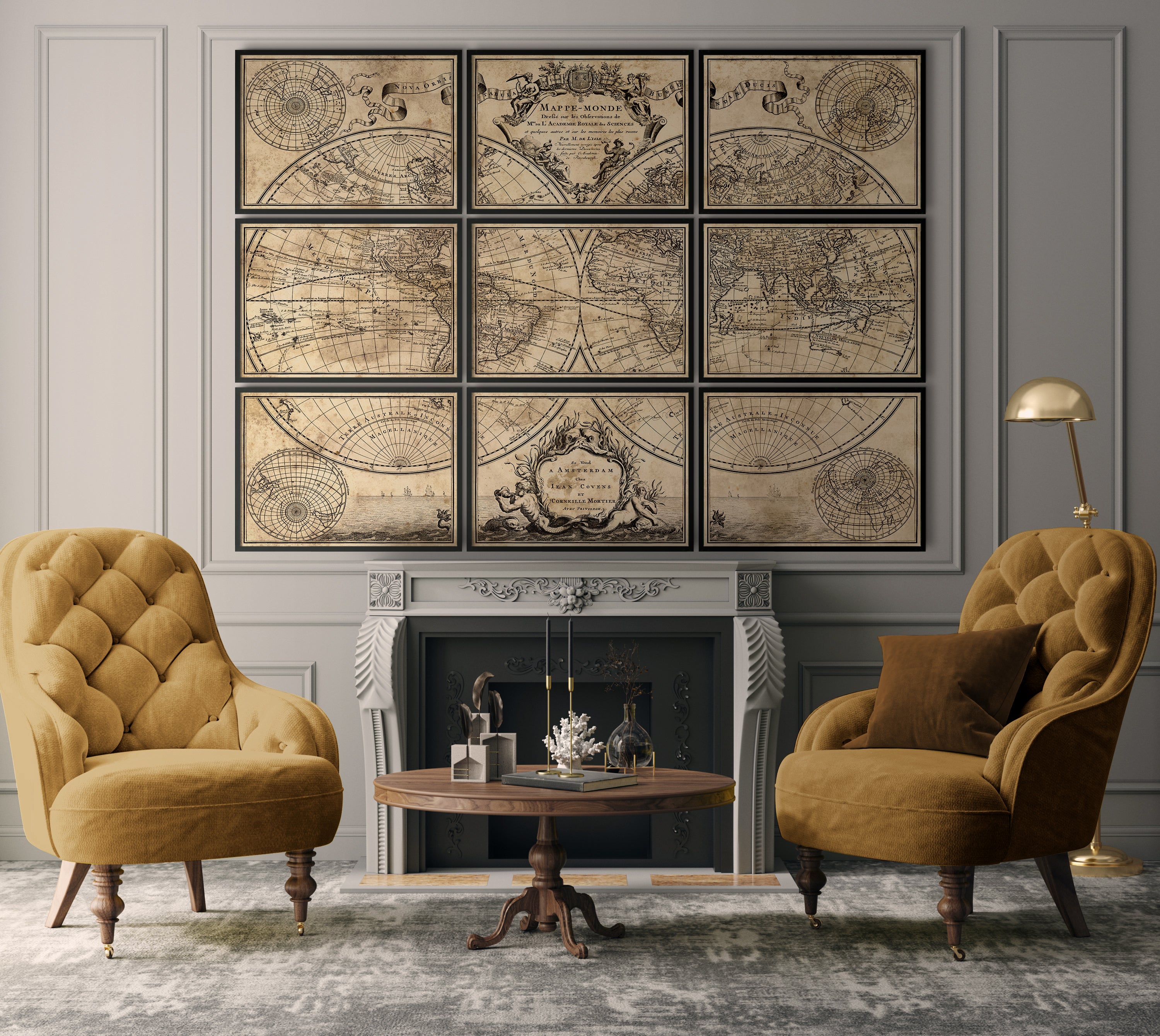 World Maps – Art Circa