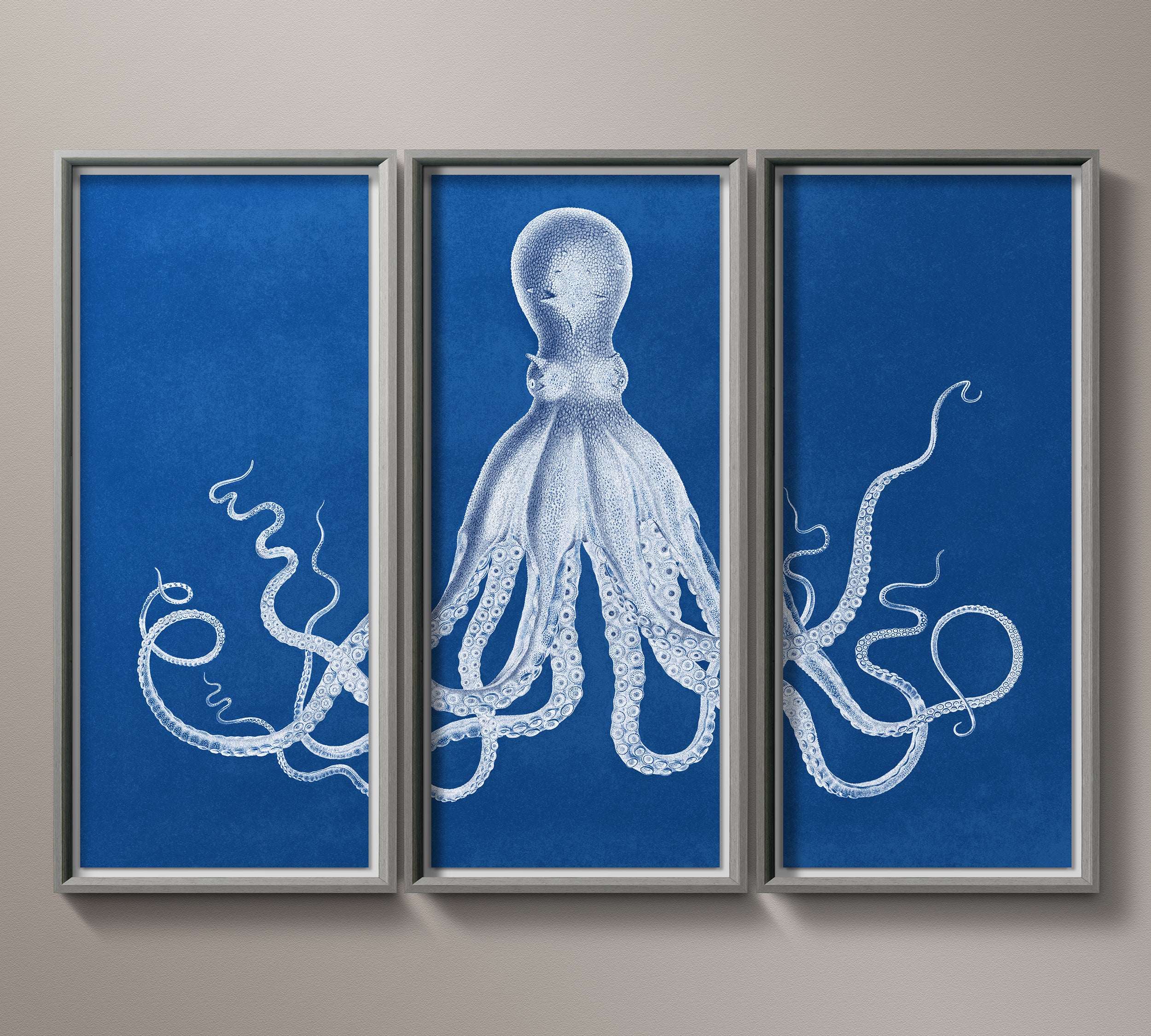 Lord Bodner Octopus Triptych – Art Circa