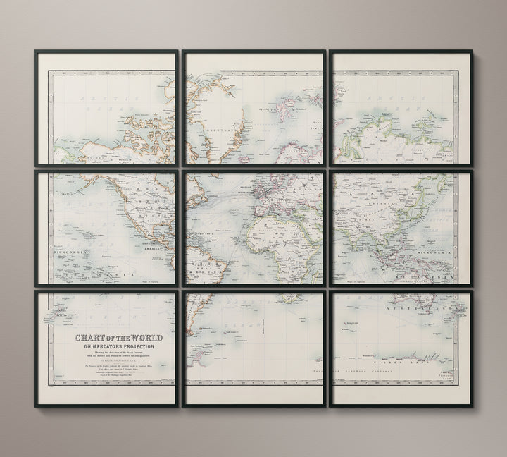 World Maps – Art Circa